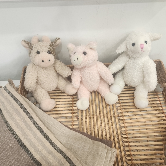 hugfun international | Toys | Farm Animal Bundle Set Stuffed Animals ...